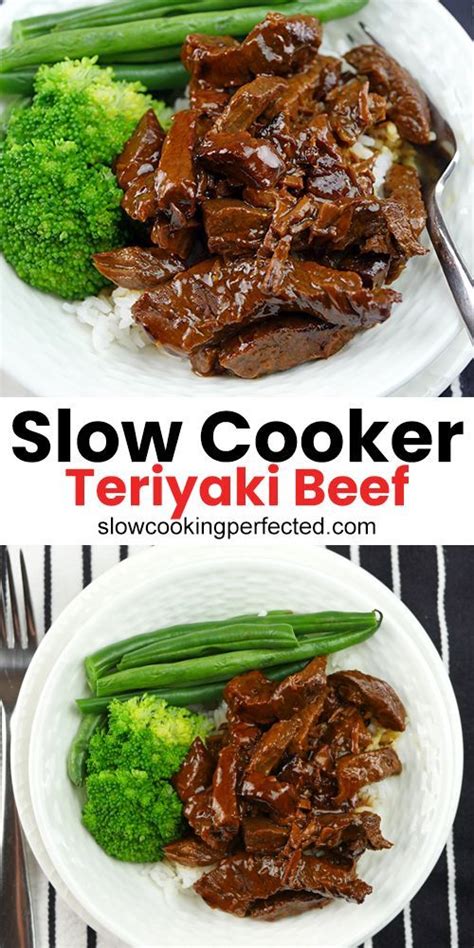 Slow Cooker Teriyaki Beef Tip Steaks Artofit