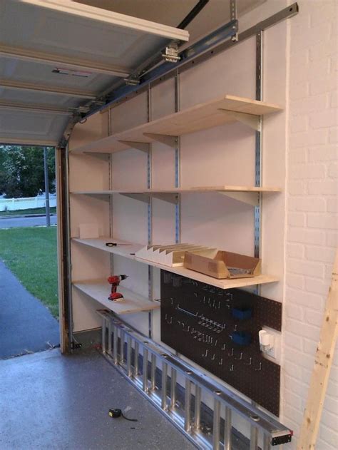 Garage Wall Mounted Shelving Home Depot At Raul Lucas Blog