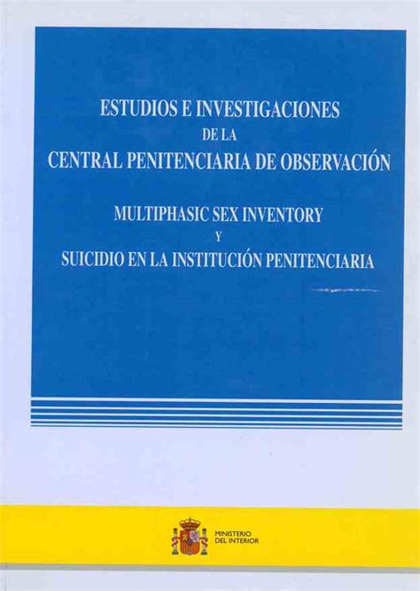 Estudios E Investigaciones De La Central Penitenciaria De Observación
