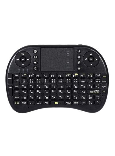 Wireless Qwerty Keyboard Mouse Touchpad Black Price In Saudi Arabia