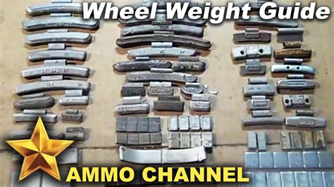 Wheel Weight Identification Chart