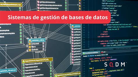 Sistemas De Gestión De Bases De Datos Sgbd O Dbms Sqdm Us