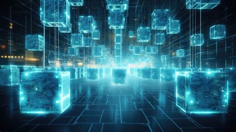 Premium Ai Image Blockchain For Ensuring The Integrity And Security