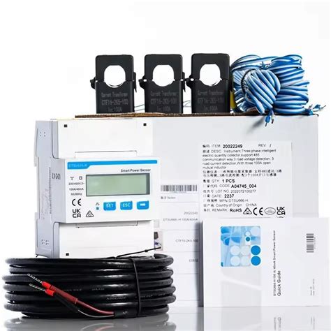 Smart Power Sensor Dtsu666 H 250a 50ma Hot Selling Smart Meter Power