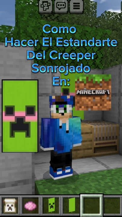 Cómo Hacer El Estandarte Del Creeper Sonrojado By Old Bonnie Of