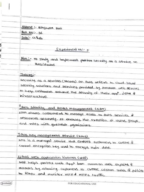 Cloud Computing Experiment 5 Pdf