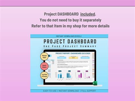 Program And Project Dashboard In Excel All 10 Projects Consolidate In