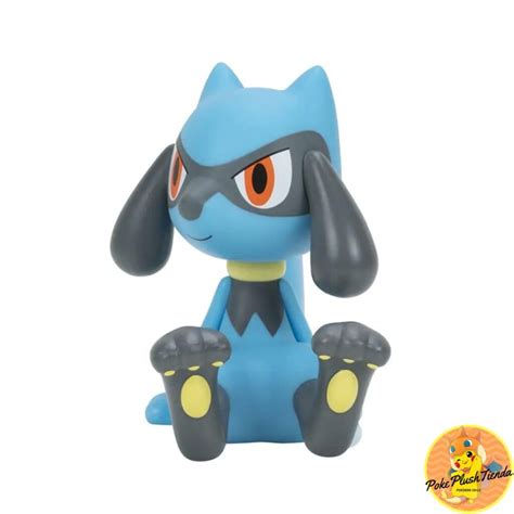 Figura Riolu Pok Mon Vinilo Pokeplush
