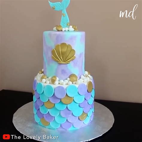 Diy Mermaid Cake Topper Artofit