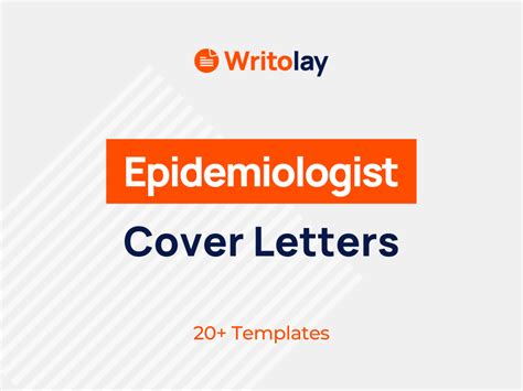 Epidemiologist Cover Letter Example 4 Templates Writolay