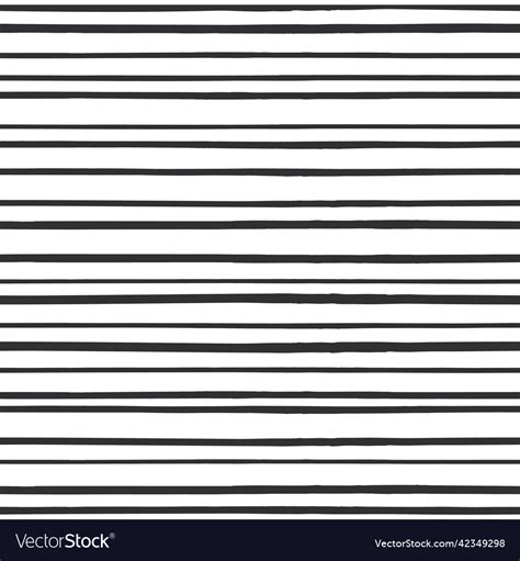 Striped Background Seamless Pattern Black Vector Image
