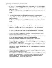 Lab Fat Qp Pdf Network And Communication CSE LAB FAT Exam A Write A C Program To