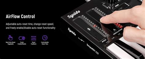 Synido TempoKEY K25 USB C MIDI Keyboard Controller Mini 25 Key With 8