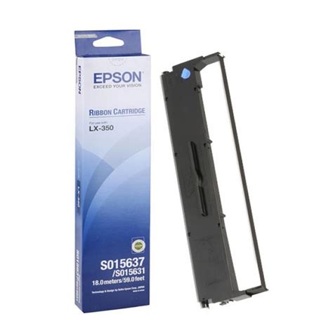 Epson Black Ribbon Cartridge C13S015637