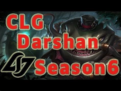 CLG Darshan Tahm Kench TOP Vs Yasuo Patch 6 1 LoL Replays