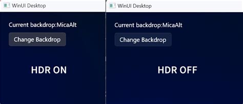 Incorrect Transparency Rendering In Winui When Hdr Is Enabled · Issue