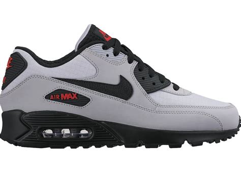 Nike Air Max 90 Wolf Grey Black Red メンズ 537384 049 Jp