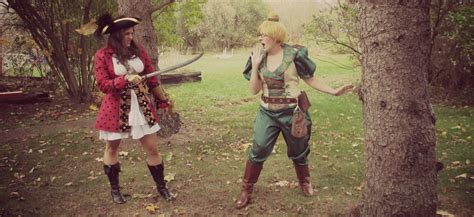 Steampunk Disney Tinkerbell And Captain Hook