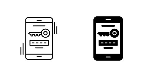 One Time Password Vector Icon 24412483 Vector Art At Vecteezy