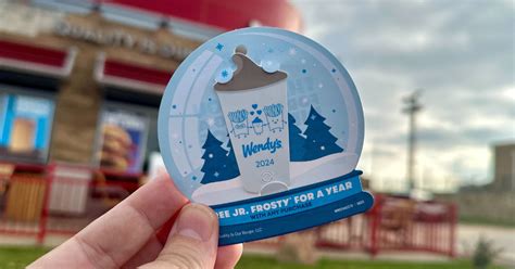 For Days Of Free Jr Frosty Treats With The Wendy S Frosty Key Tag The Freebie Guy