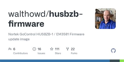nortek husbzb zigbee coordinator firmware upgrade hardware home