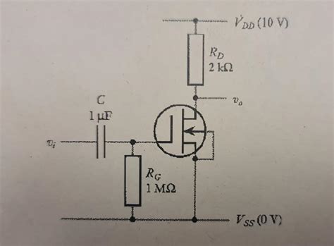 Solved Determine The Small Signal Voltage Gain Output Chegg