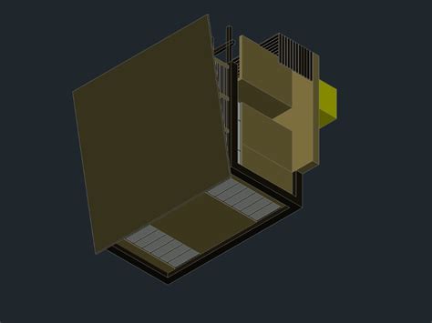 Casa Flotante 3d En Autocad Descargar Cad 36095 Kb Bibliocad