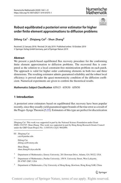 Robust Equilibrated A Posteriori Error Estimator For Higher Order