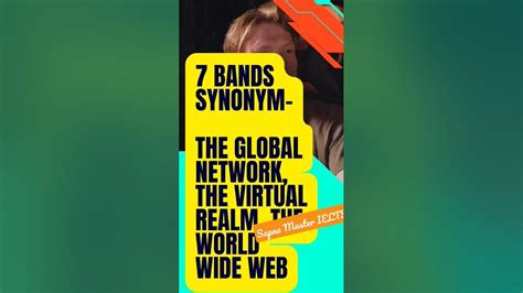 Ielts 9 Bands Vocabulary Internet Synonyms Ieltsvocabulary Ielts