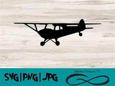 Taildragger Airplane Digital File Svg Png  Cricut And Silhouette Flying Svg Pilot Svg