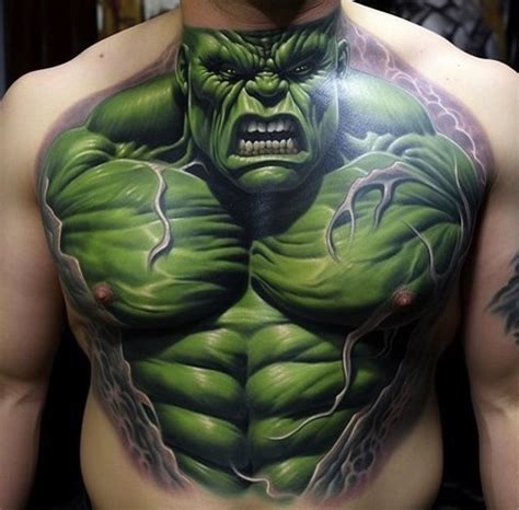 Hulk Tattoo Rwowiactuallyhatethis