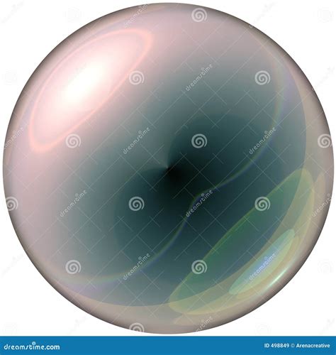 Clear Glass Sphere Stock Illustration Illustration Of Dimensional 498849
