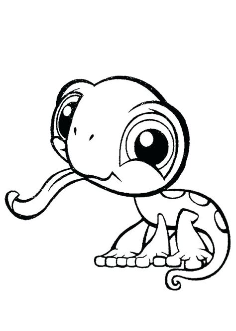 Simple Animal Coloring Pages At Free Printable