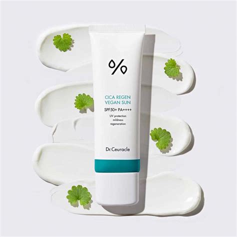 Cica Regen Vegan Sun SPF 50+ / PA++++ - Kaloka Beauty