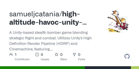 GitHub Samueljcatania High Altitude Havoc Unity Game A Unity Based