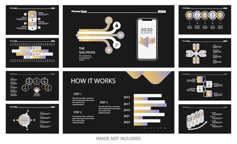 Шаблон бизнес презентации в Powerpoint Премиум векторы