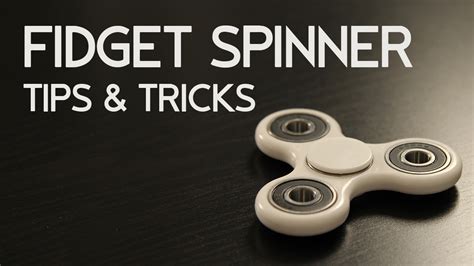 Fidget Spinner Hand Spinner Fidget Toy Tips And Tricks Youtube