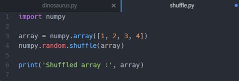 python numpy random shuffle 산을 붉게 물들이는 꽃