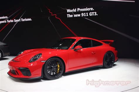El Nuevo Porsche 911 GT3 Ofrece 500 CV Los Mismos Que El GT3 RS
