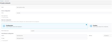 Docker Portainer And Macvlan Giving A Container An Ip On The Host