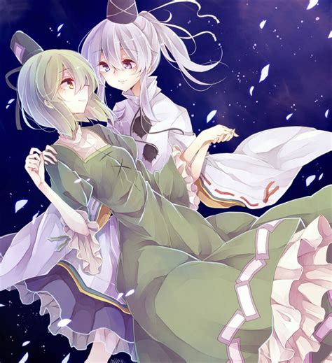 Mononobe No Futo And Soga No Tojiko Touhou Drawn By Miiko Somnolent