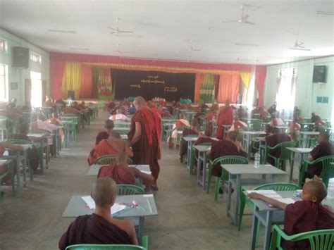 အောင်လံမြို့နယ်၌ ၁၃၈၄ ခုနှစ် အစိုးရပါဠိပထမပြန်စာမေးပွဲ တတိယနေ့ ဆက်လက်‌က