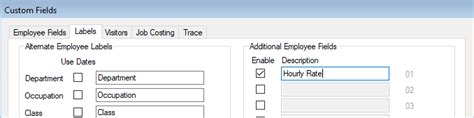 how to use additional employee fields in calculations jarrison systems