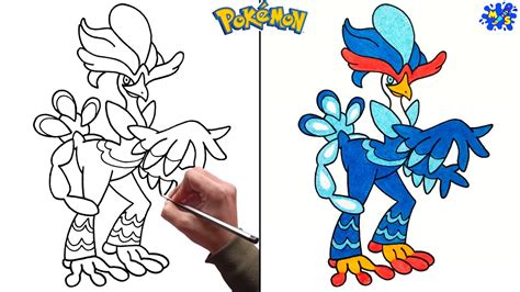 Pokemon Drawing Quaquaval How To Draw Quaquaval From Pokemon Step By