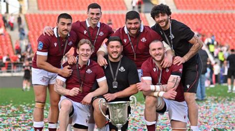 Geórgia Vence A Espanha No Campeonato Europeu De Rugby França Vence