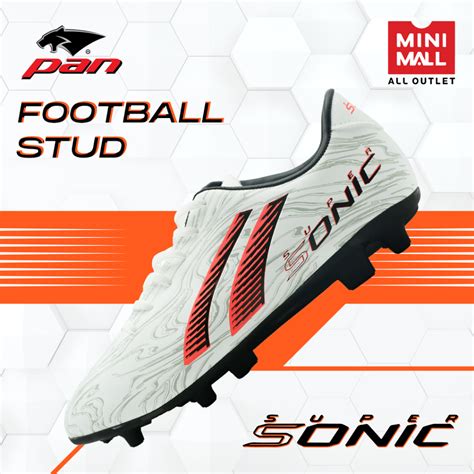 รองเท้าสตั๊ด Pan Super Sonic Pf 15nc 233 รองเท้าฟุตบอลหนังสังเคราะห์ ปุ่ม Fgag Shopee