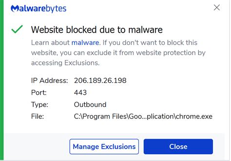 Website Blocked Due To Malware Port 443 Spyware Resolved Malware Removal Logs Malwarebytes