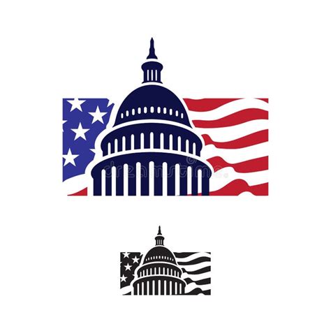 Government Building Logo Stock Illustrations 8393 Government