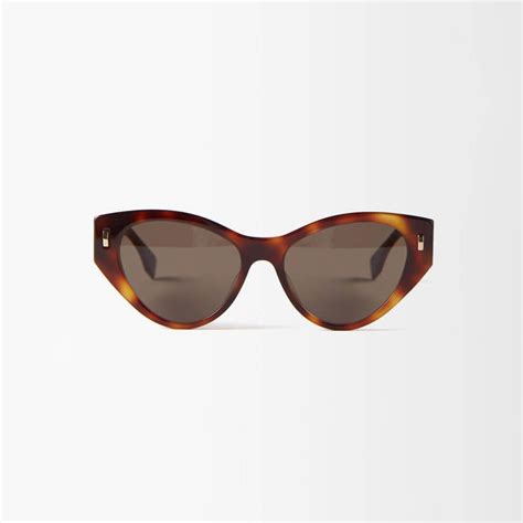 Fendis Brown Fendi First Sunglasses Shinmarket
