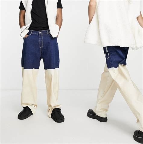 Double Shade Baggy Denim Margjay Fashion